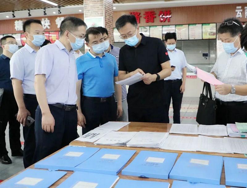 淮安市教育局 市委常委、宣传部部长、秘书长李森调研高校开学疫情防控工作